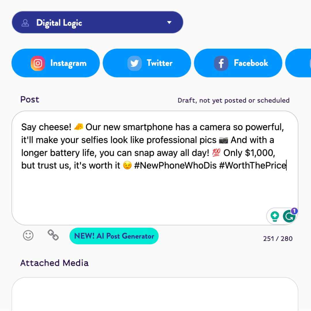 AI Social Media Post Generator | Kiopi's Latest Enhancement